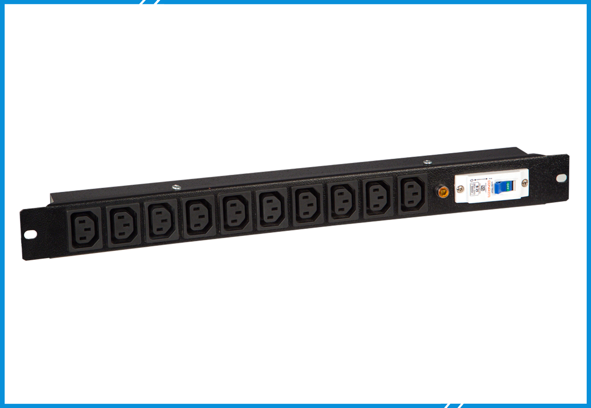 Power Strip 10 Socket IEC | MASS RACK